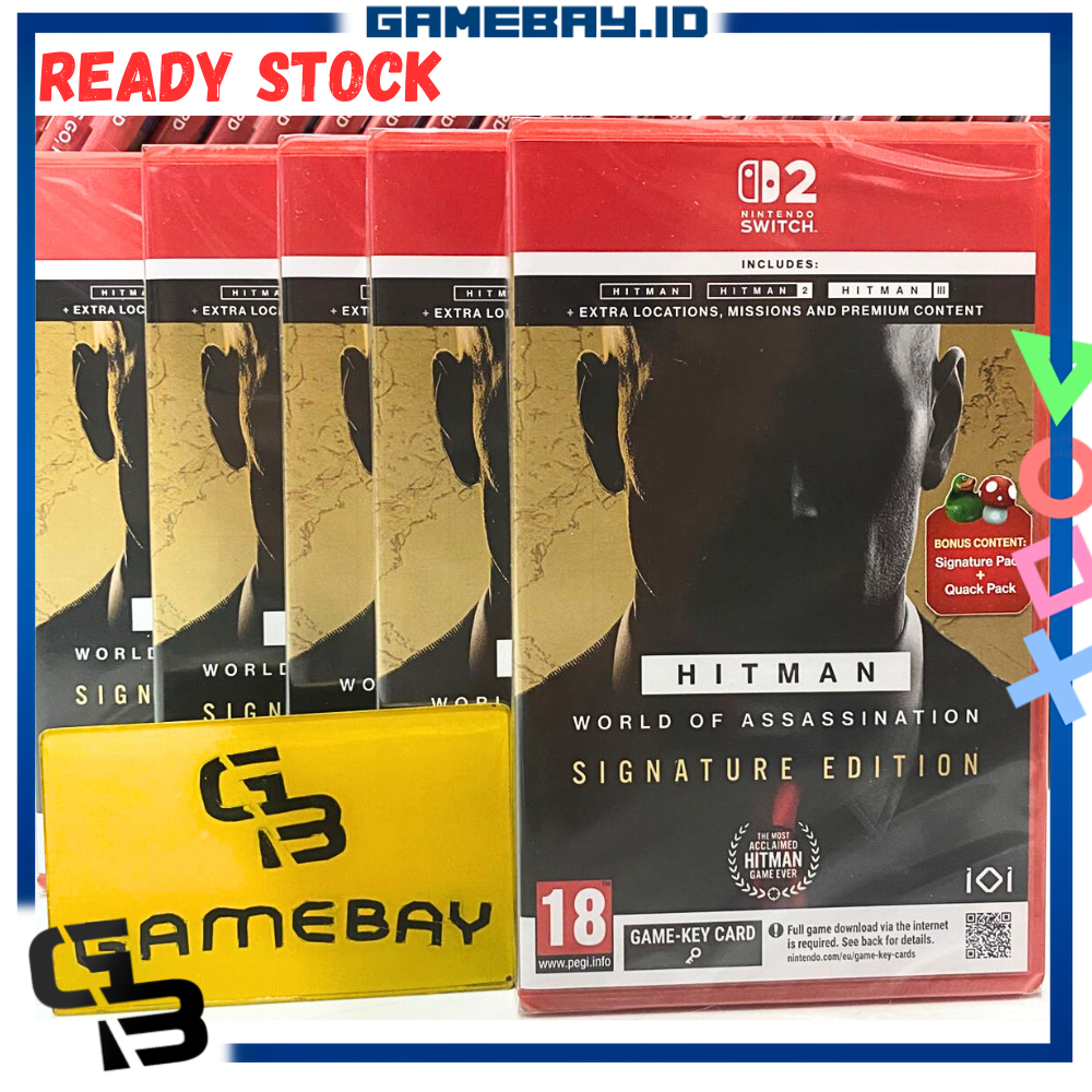Jual Nintendo Switch 2 Hitman World of Assassination / Signature ...