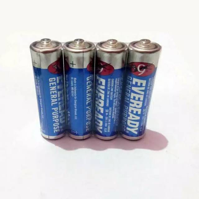 Jual Baterai AA Eveready ABC AA A2 Harga 1 PCS / Battery ABC AA 1.5V ...