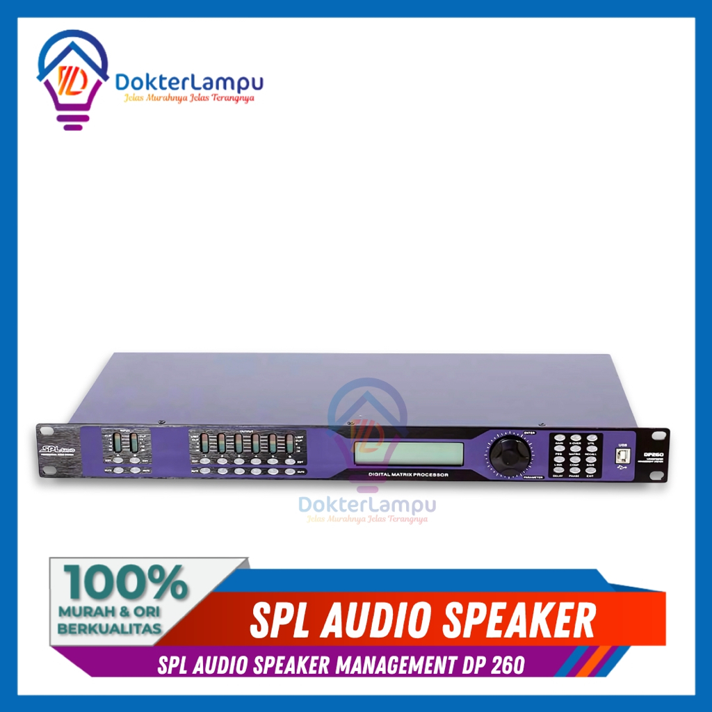 Jual SPL Audio Speaker Management DP 260 | Shopee Indonesia