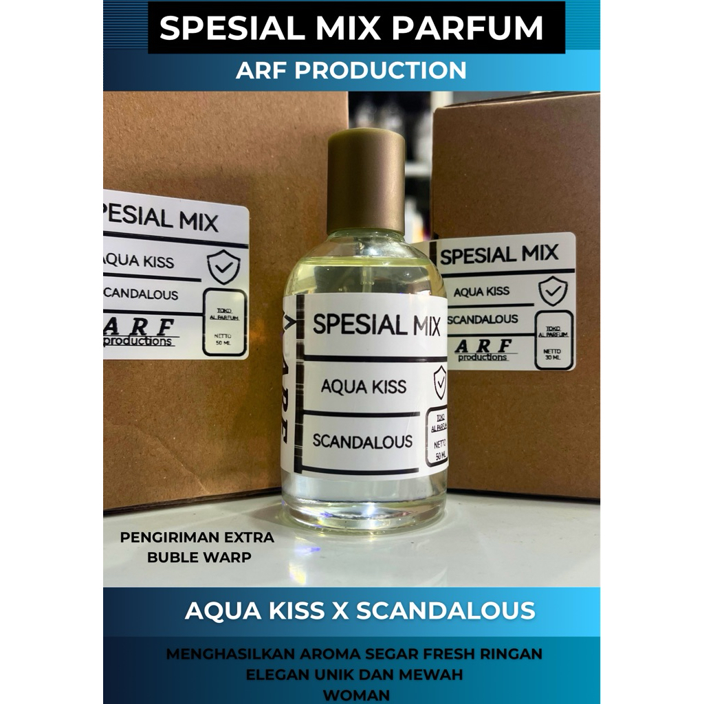 Jual [ARF]MIX PARFUM MEWAH // AQU4 K!!S X SCDLOUS // MIX PARFUM WANITA ...