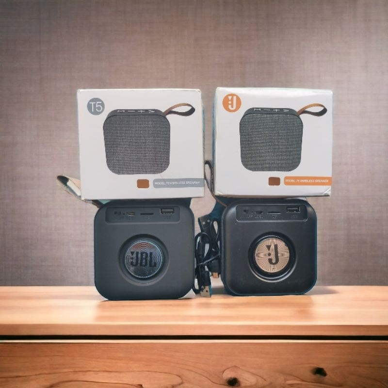 Jual Speaker Bluetooth Mini Jbl T5A Woofer Box Bluetooth Wireless ...