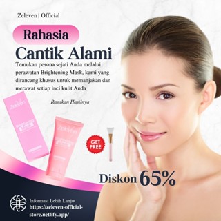 Jual ZELEVEN - Niacinamide Bright Boost Clay Mask 50g | Brightening ...