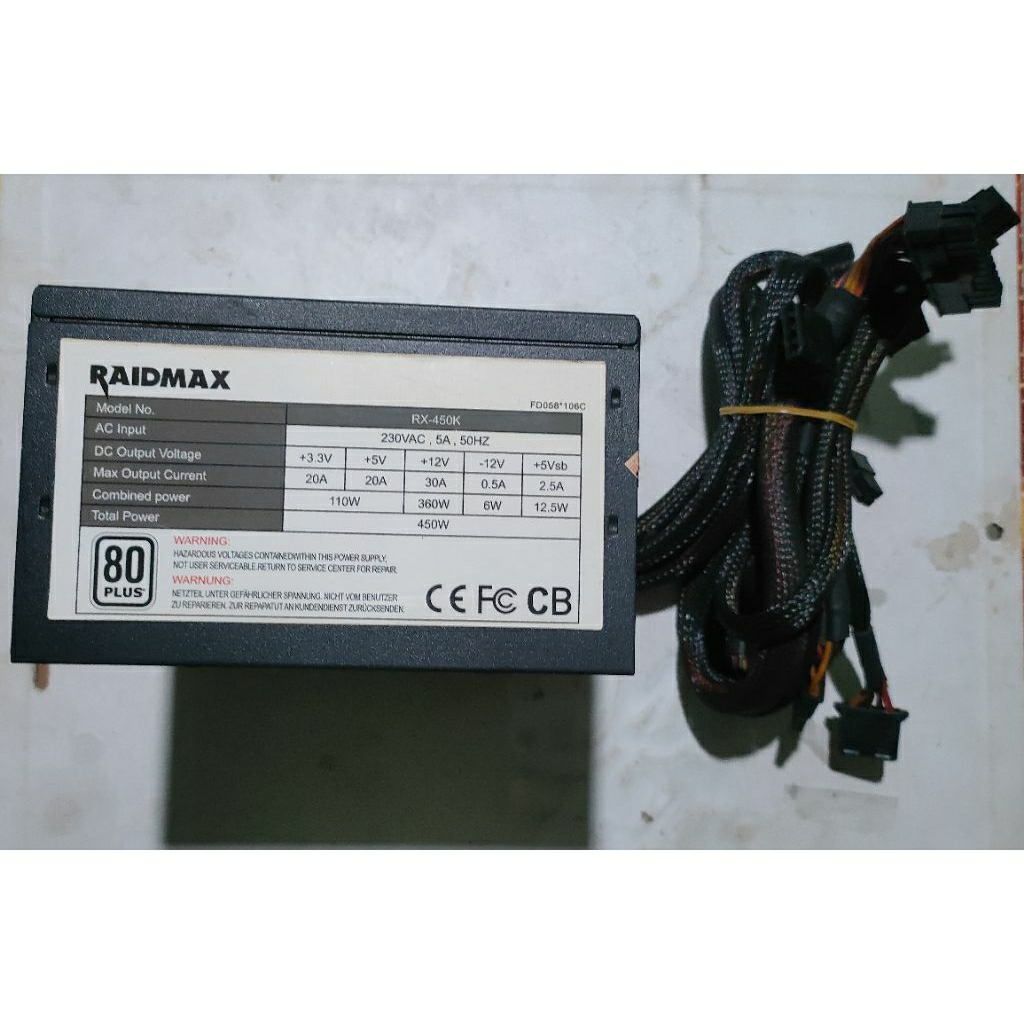 Jual PSU Radimax 450watt 80+ | Shopee Indonesia
