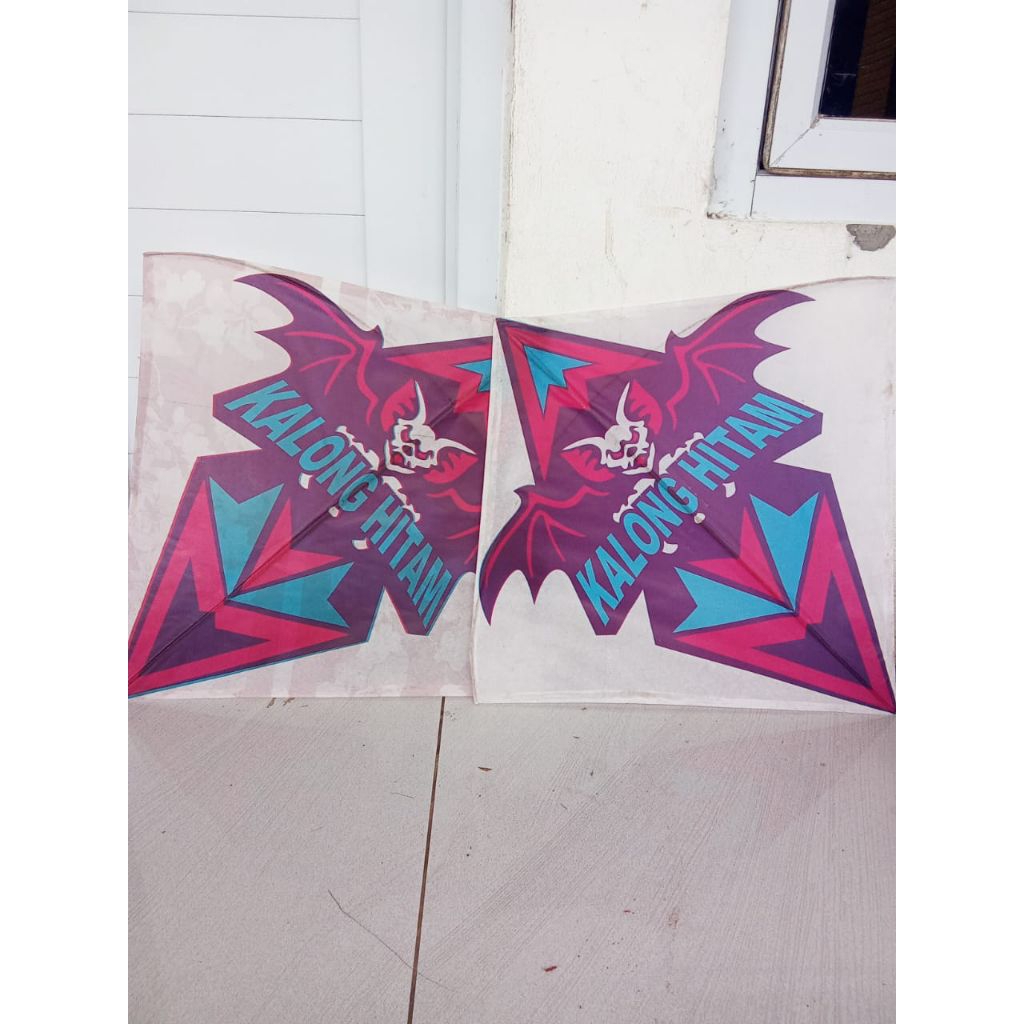 Jual LAYANGAN KERTAS SABLON STANDAR ISI 100 PCS UK 54-58CM MODEL RANDOM ...