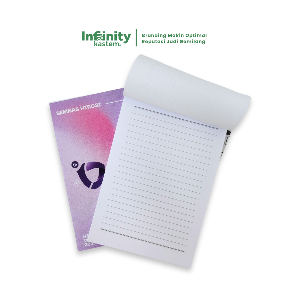 Jual Notebook Custom A6, Notebook Seminar Custom A6, Blocknote Custom ...