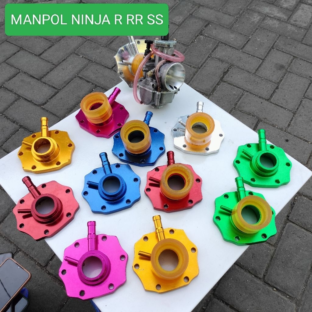 Jual MANIPOL NINJA R SS RR INTAKE NINJA R SS RR TEFLON MODEL CNC UNTUK ...
