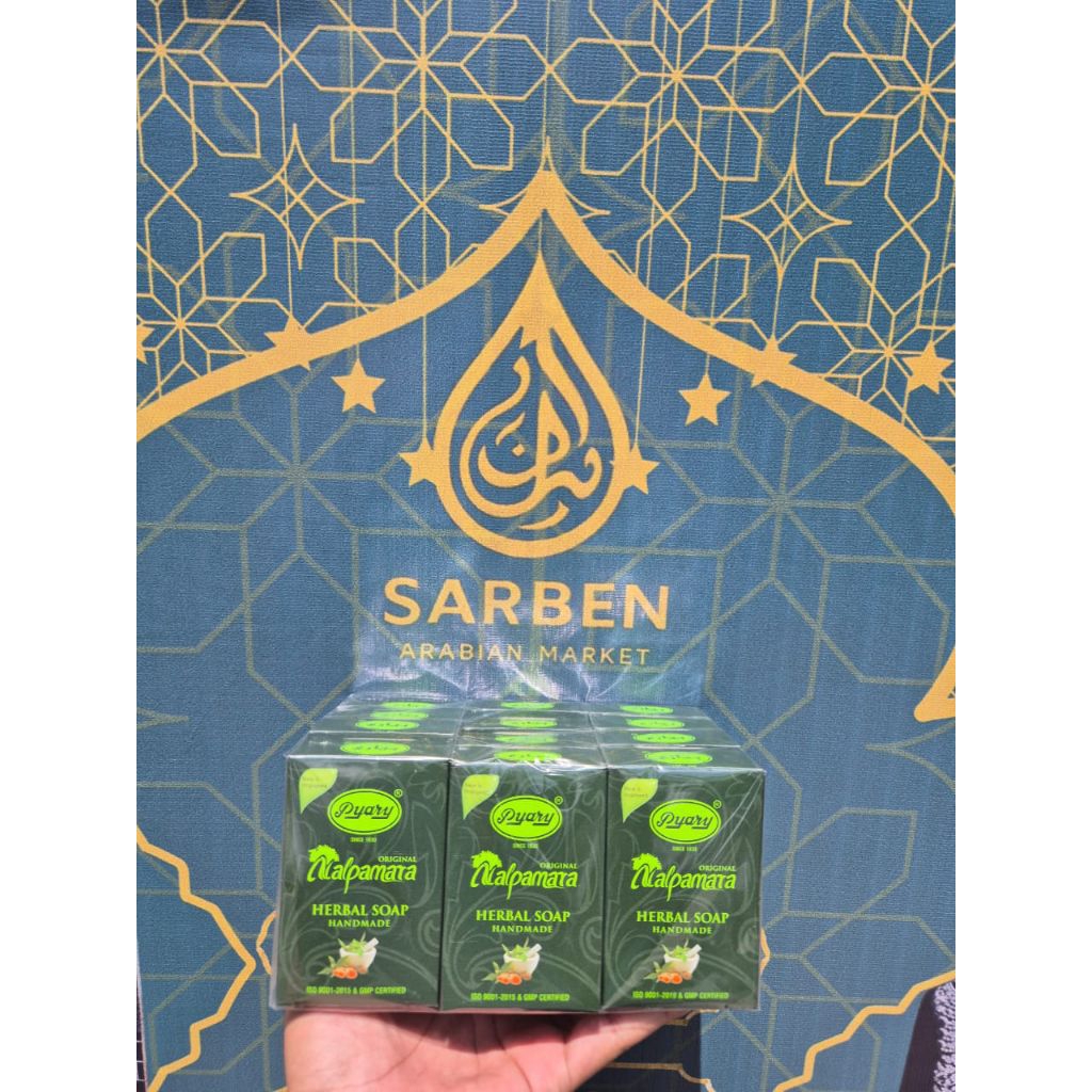 Jual SABUN PYRARY NALPAMARA/TURMERIC/SAFRON/DURU | Shopee Indonesia