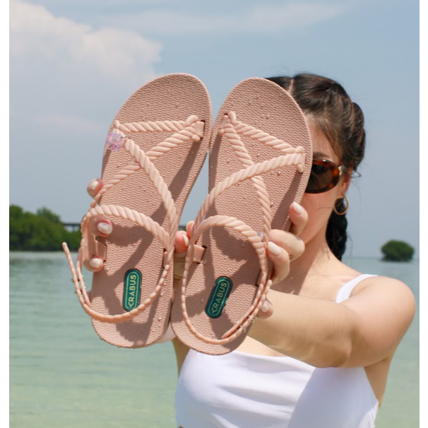 Jual Sendal Wanita Crabus - HAENYEO | Shopee Indonesia