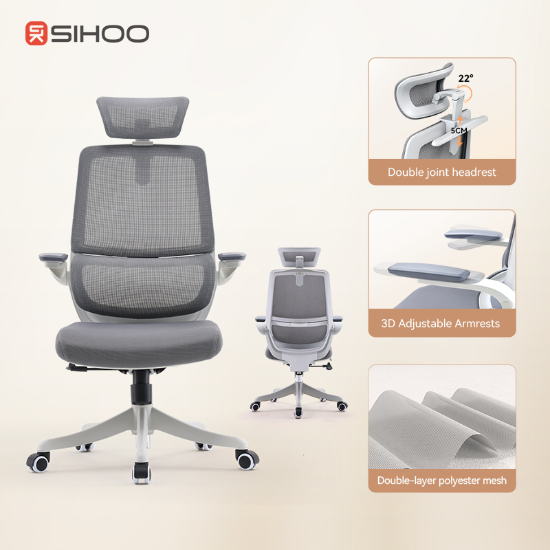 Jual SIHOO Office Chair M59DSA-301 Kursi Kerja Kantor Ergonomic Kursi ...