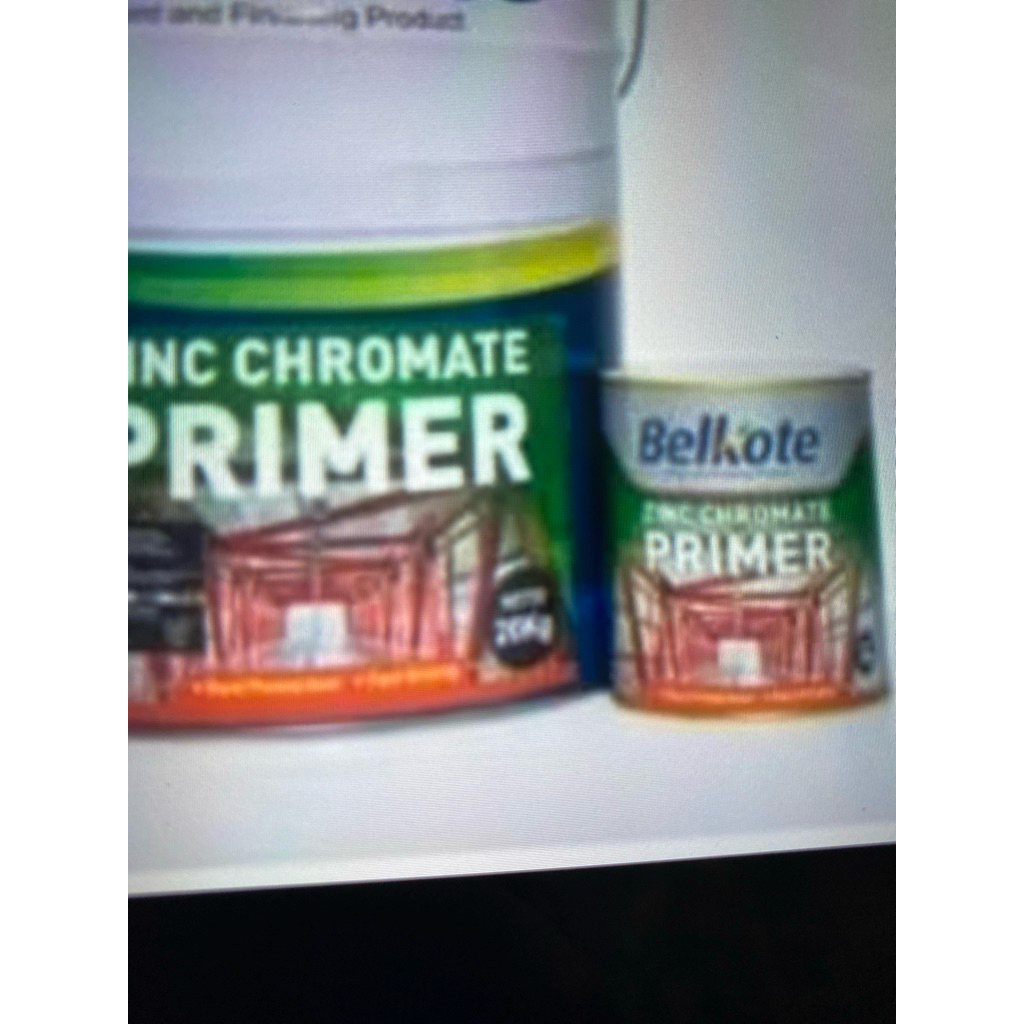 Jual belkote zinc chromate primer 1kg 1 kg hitam putih abu merah hijau ...