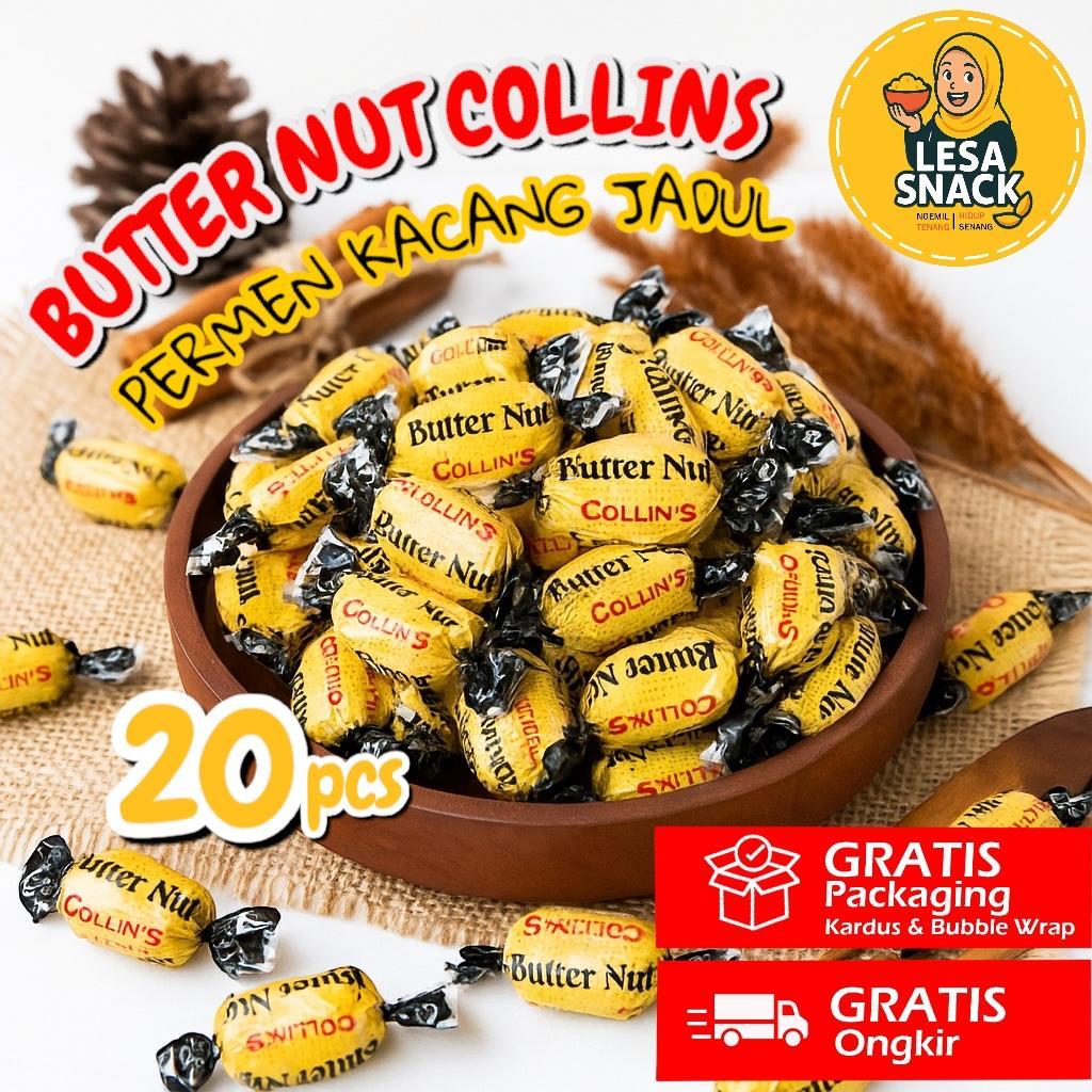 Jual Permen Jadul Butter Nut Collins PerPack 20Pcs Jajanan Cemilan ...
