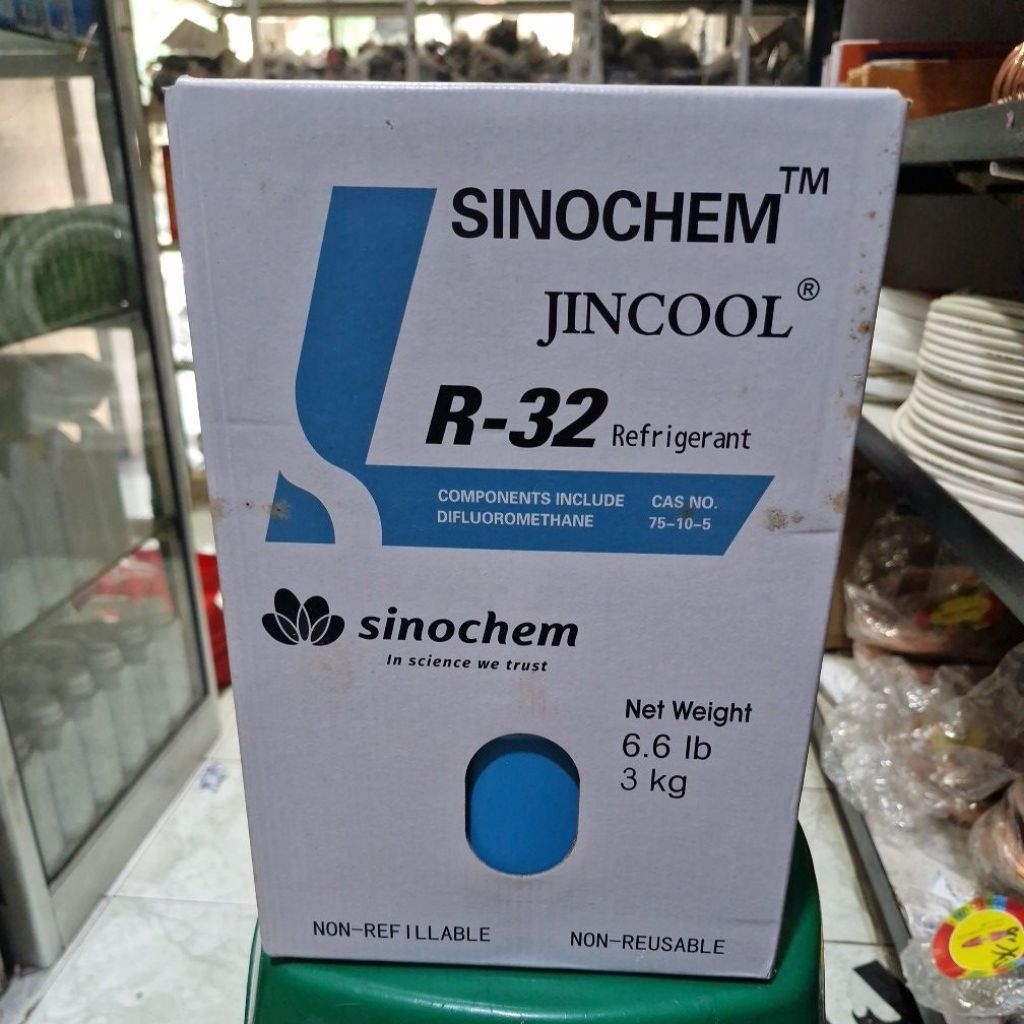 Jual Freon R32 Jincool tabung mini 3kg | Shopee Indonesia
