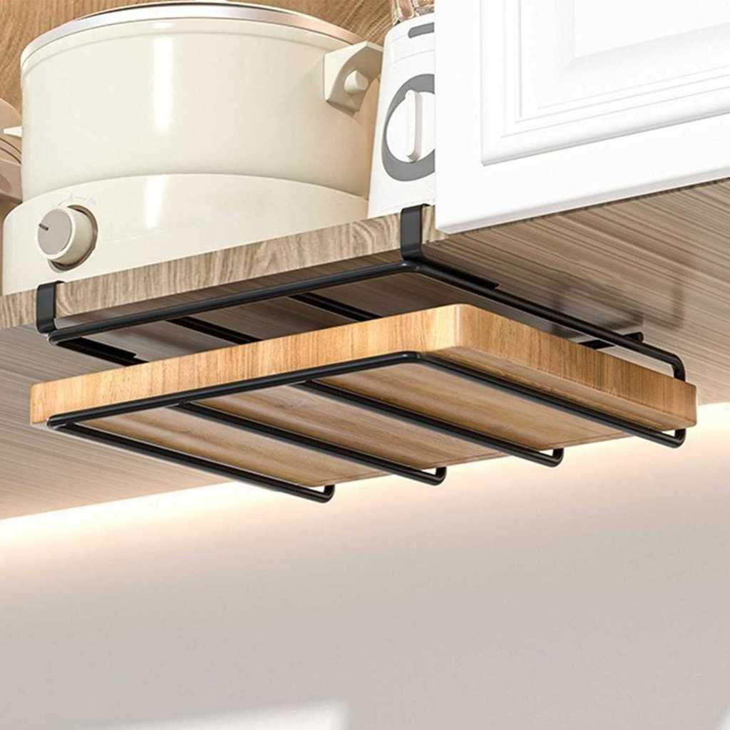 Jual Rak Gantungan Wadah Talenan Kitchen Set Dapur Stainless Steel ...