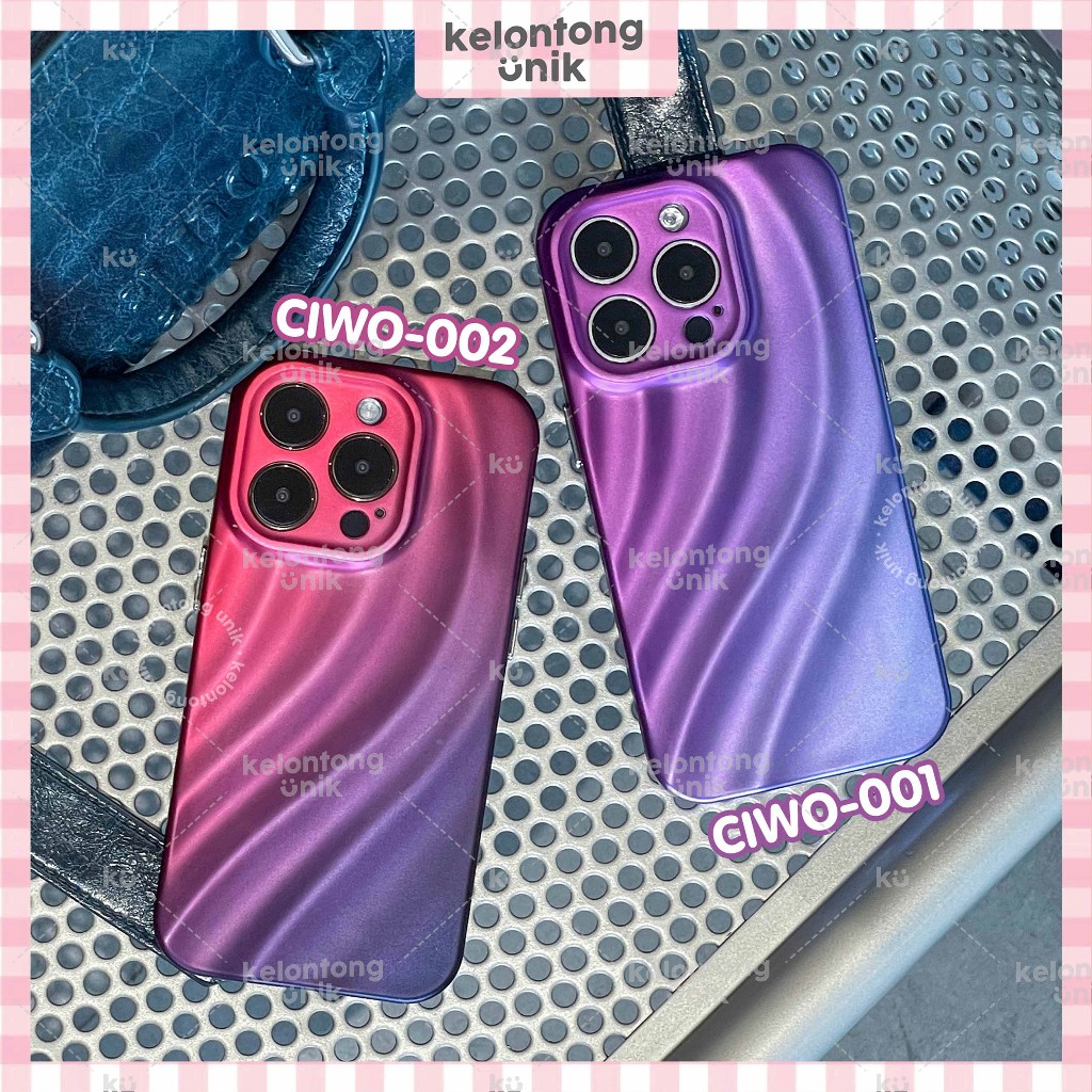 Jual KELONTONG UNIK | NEBULA Metalic Ombre Wrinkle Case - Softcase ...