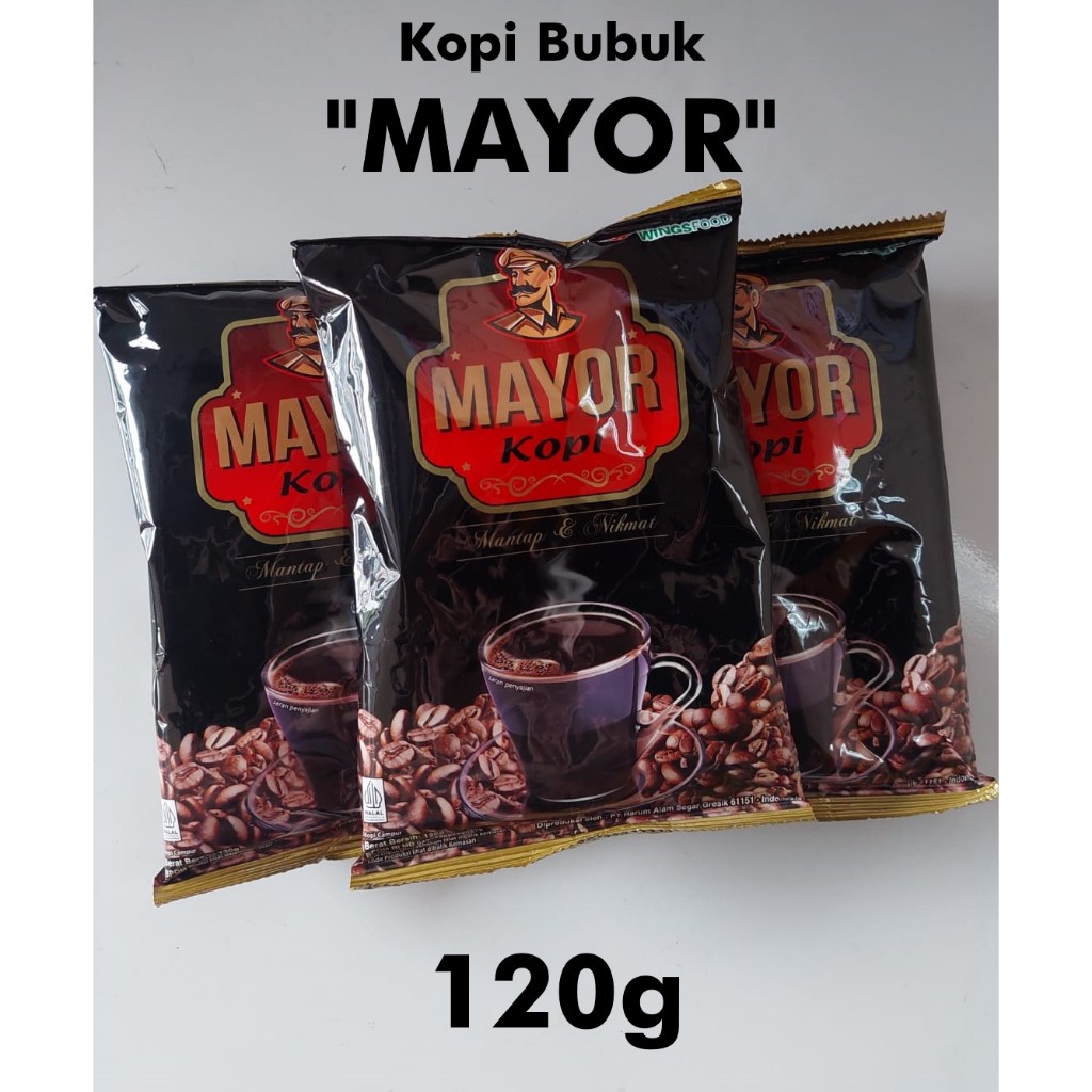 Jual Kopi Bubuk Mayor 120Gr | Shopee Indonesia