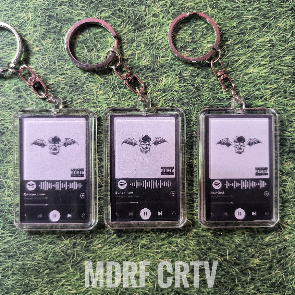 Jual Gantungan Kunci Spotify Avenged Sevenfold - Ganci/Keychain Akrilik ...