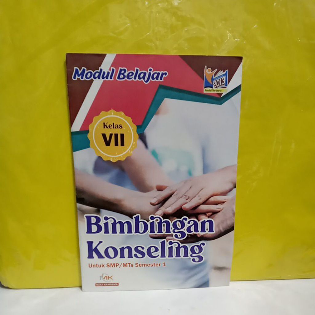 Jual MODUL BELAJAR BIMBINGAN KONSELING UNTUK SMP KELAS 7 SEMESTER 1 ...