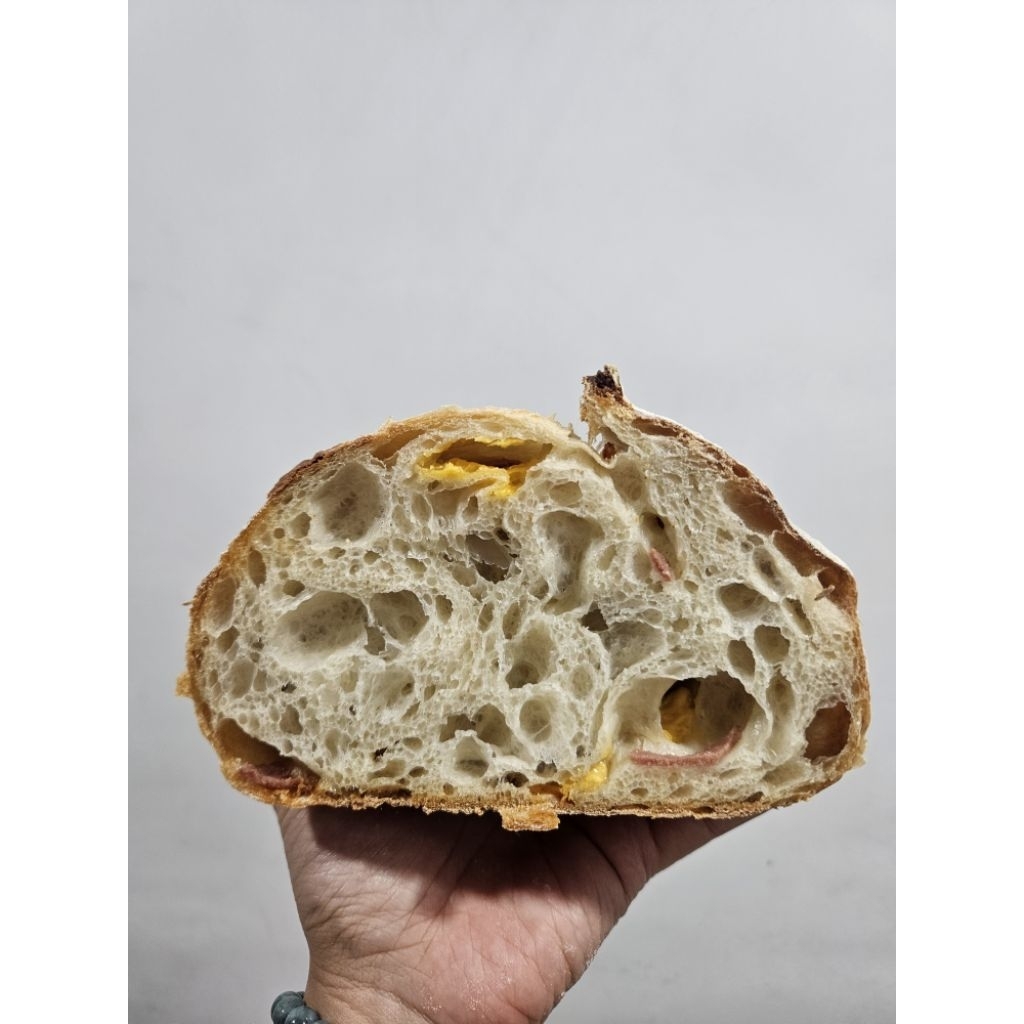 Jual Sourdough Bread Ham and Chesee Full Loaf / Country bread | Shopee ...
