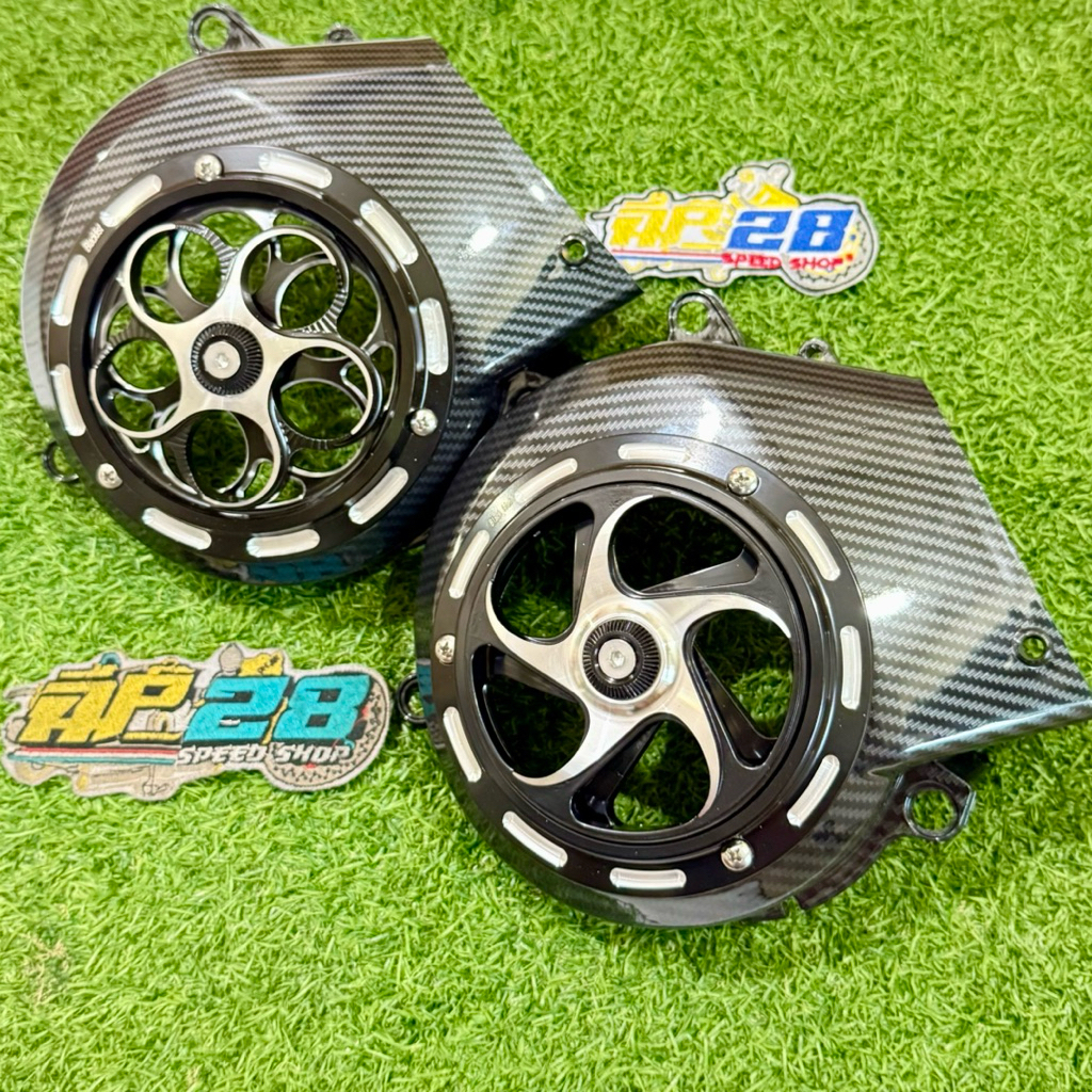 Jual COVER KIPAS KARBON PLUS SPINER FULL CNC UNTUK MOTOR ( MIO SPORTY ...