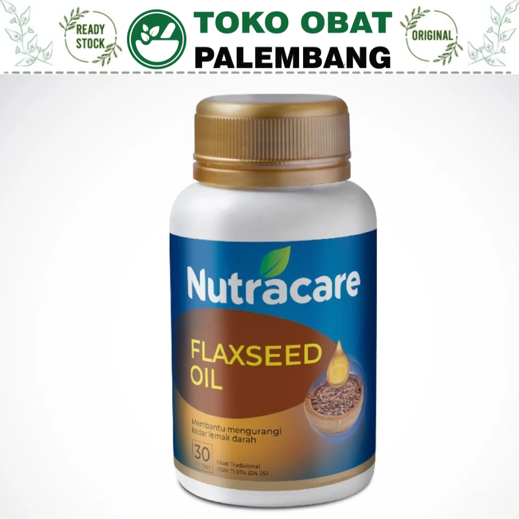 Jual NUTRACARE FLAX SEED OIL 30 SOFTGEL NUTRA CARE FLEX SEED LEMAK ...