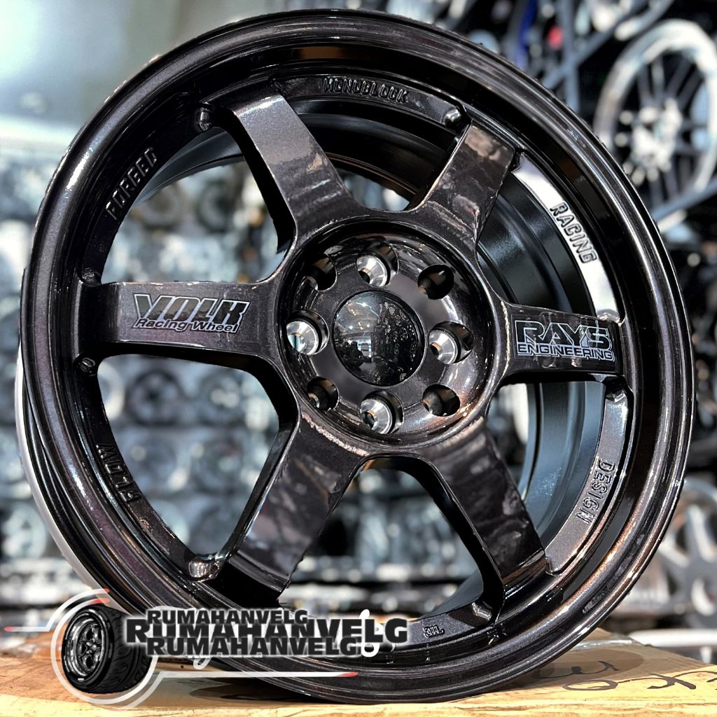 Jual velg VOLKRAYS TE37 LEBAR 7 PCD 4X100 - 4X114,3 R16 velg racing ring 16 Avanza Xenia Livina ...