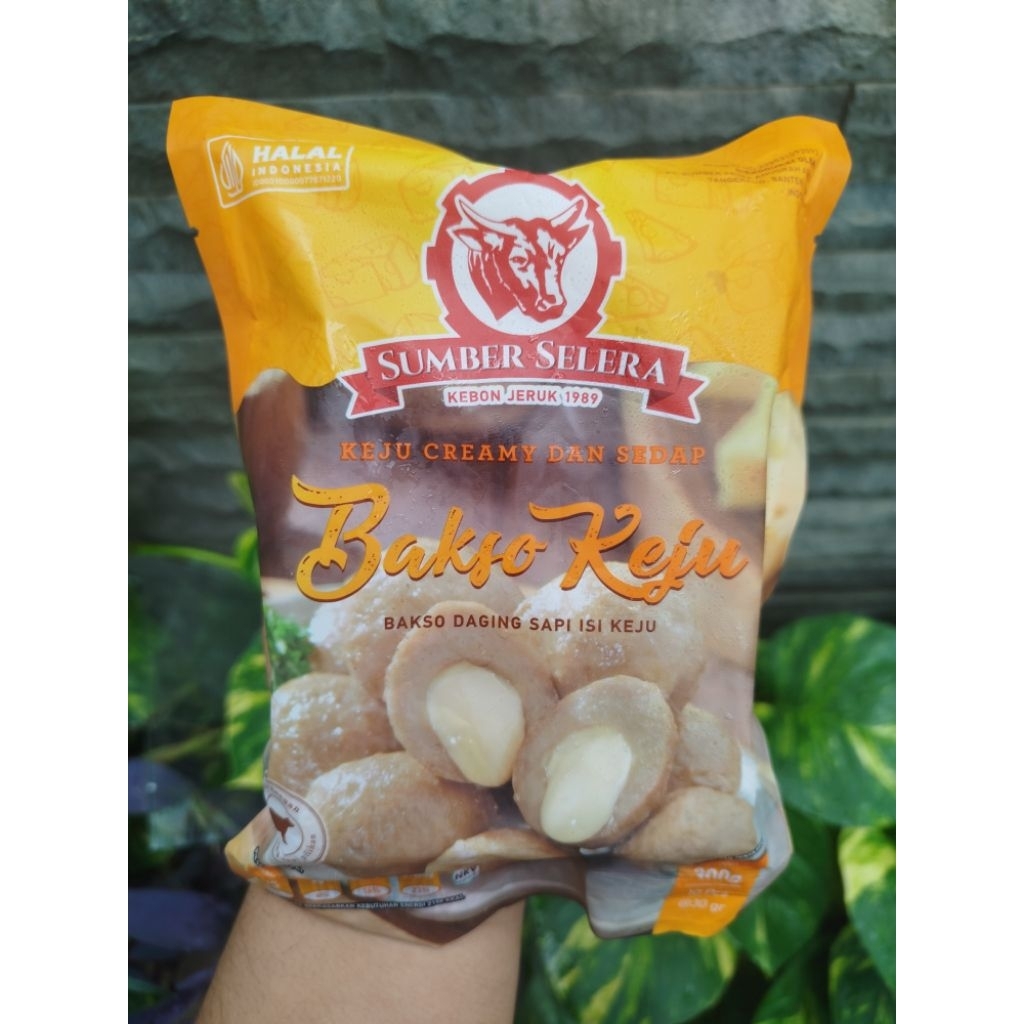 Jual Sumber Selera Bakso Daging Sapi Keju (isi 10pcs) Kemasan 300gram ...