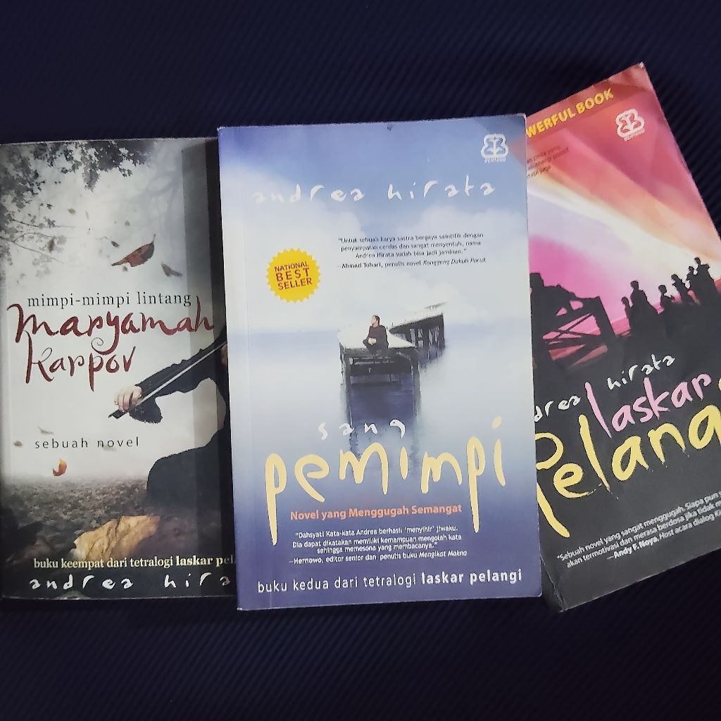 Jual Buku Original / Sang Pemimpi - Maryamah Karpov - Laskar Pelangi ...