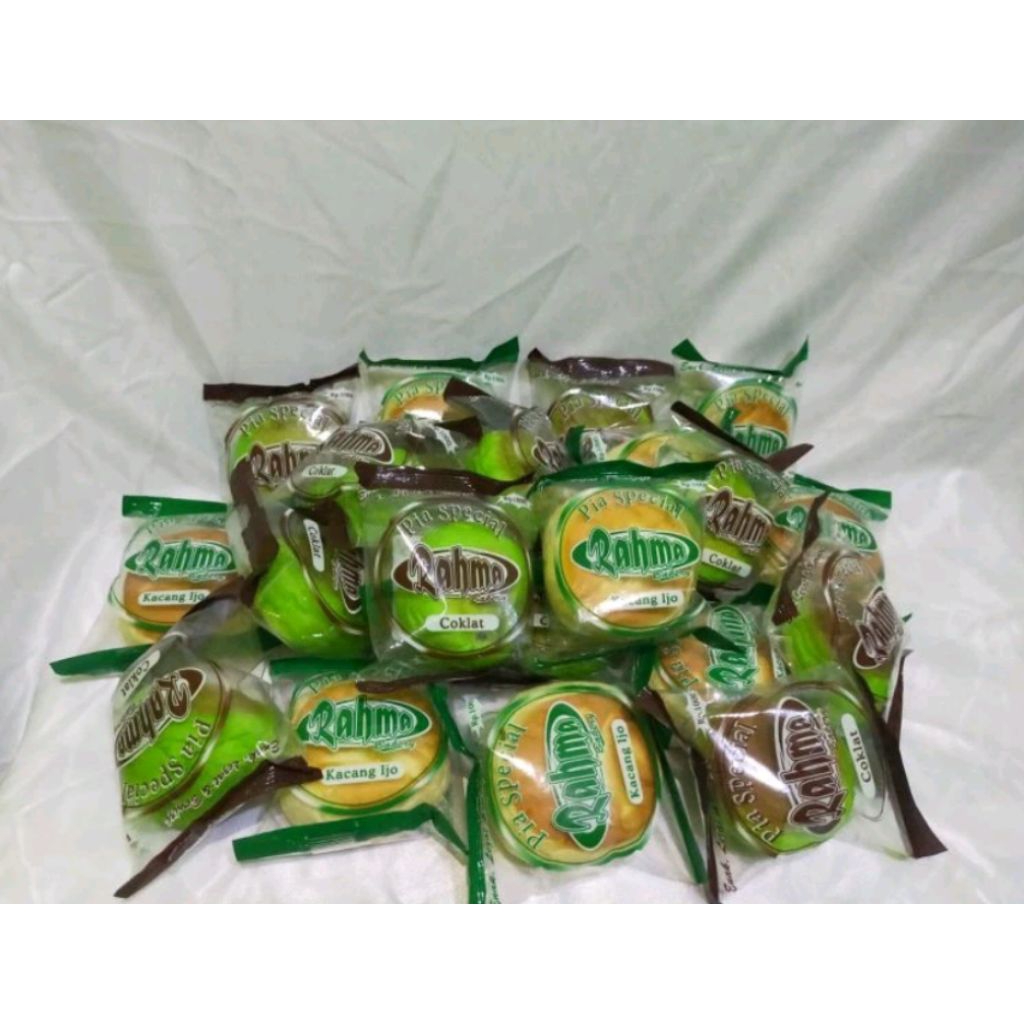 Jual PAKET HEMAT 40 PCS ROTI GEPENG PIA BASAH RASA COKLAT DAN KACANG ...