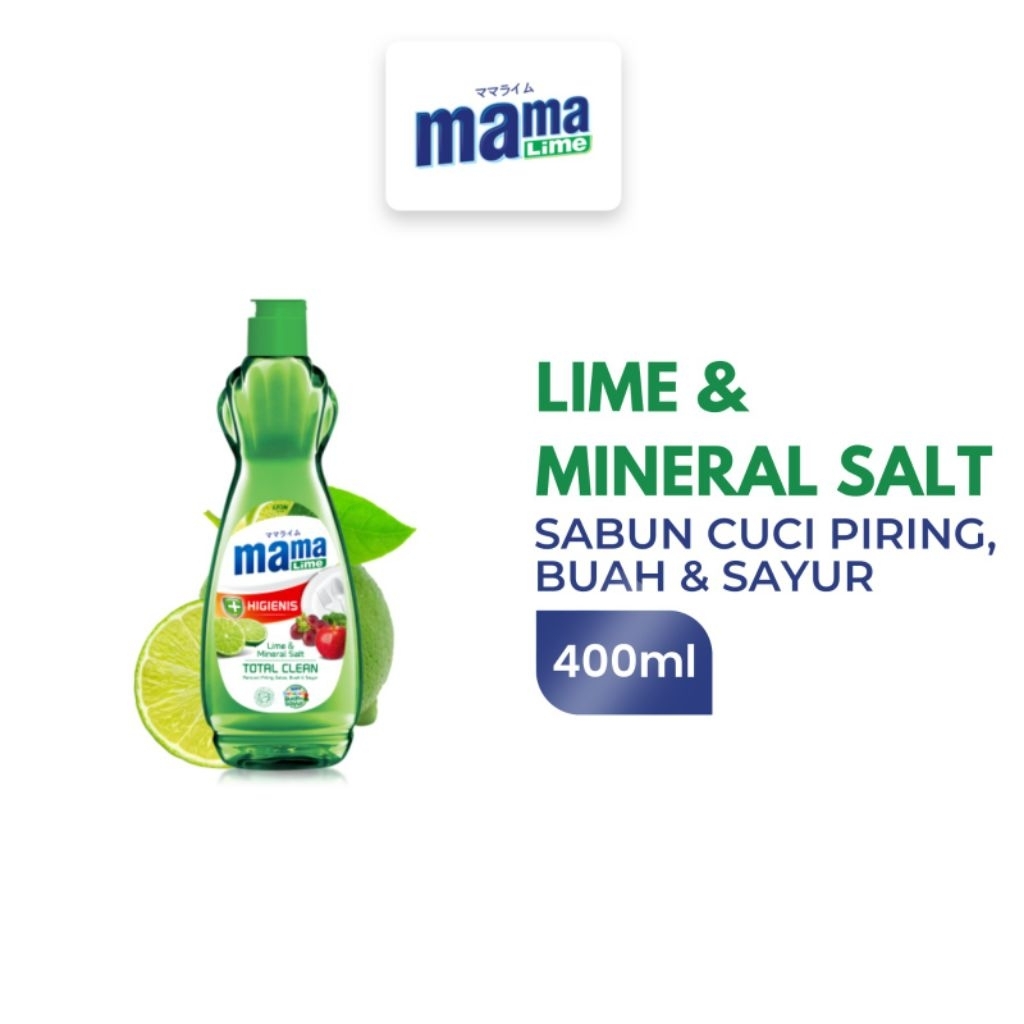 Jual Mama lemon sabun cuci piring, buah dan sayur botol 400ml | Shopee ...