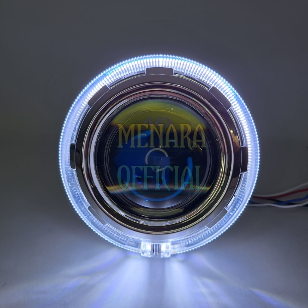 Jual Shroud Appolo Ring Untuk Bi led Projector Lens Ukuran 3 Inch Nyala ...