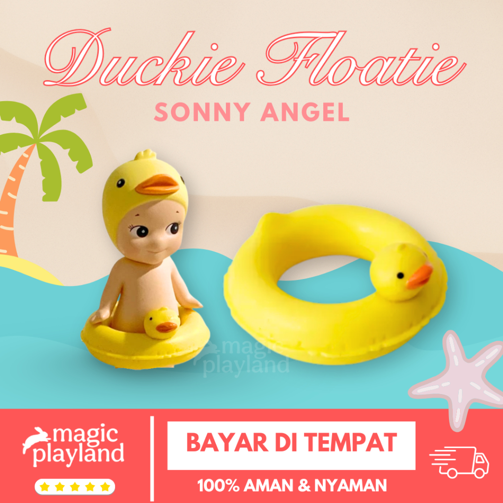 Jual [READY] DUCKIE FLOATIE PELAMPUNG BEBEK SONNY ANGEL MINIATUR CHARM ...