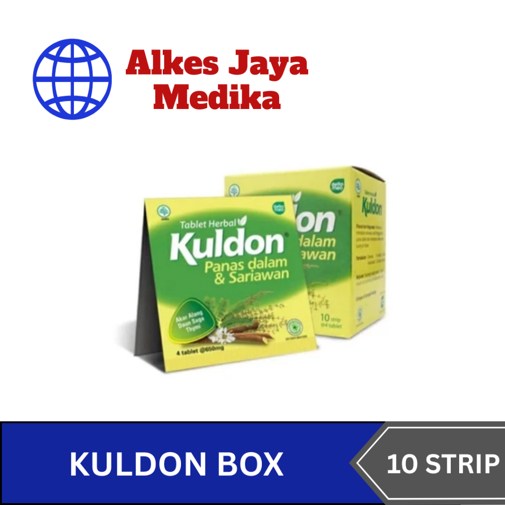 Jual Kuldon Tablet Box Isi 40 Tablet - Obat Panas Dalam & Sariawan ...