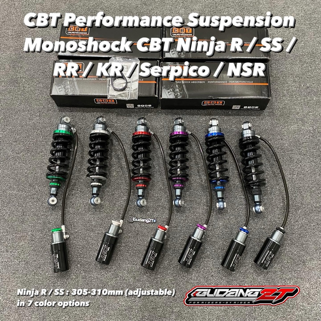 Jual Shock CBT NINJA RR NINJA R / SS SELANG PANJANG PNP cocok dan ...