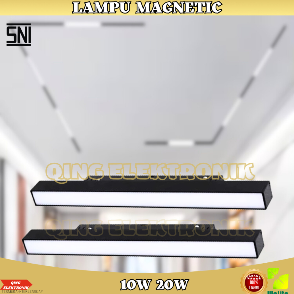 Jual Lampu LED Magnetic Track Light Magnetic Flood Light Magnetic ...