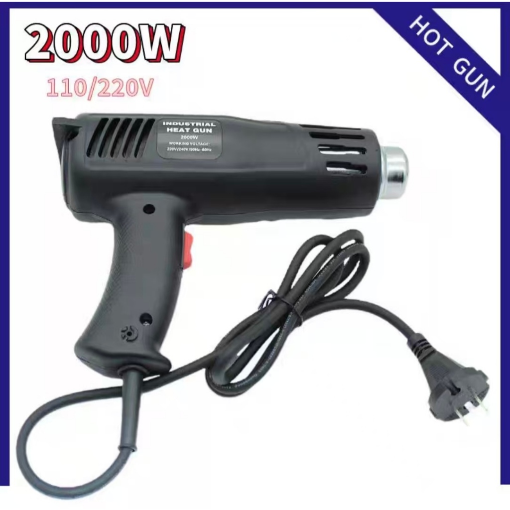 Jual Heat Gun / Hot Air Gun 2000W - Mesin Pemanas Serbaguna Cat, Plastik, Pipa - Industrial ...
