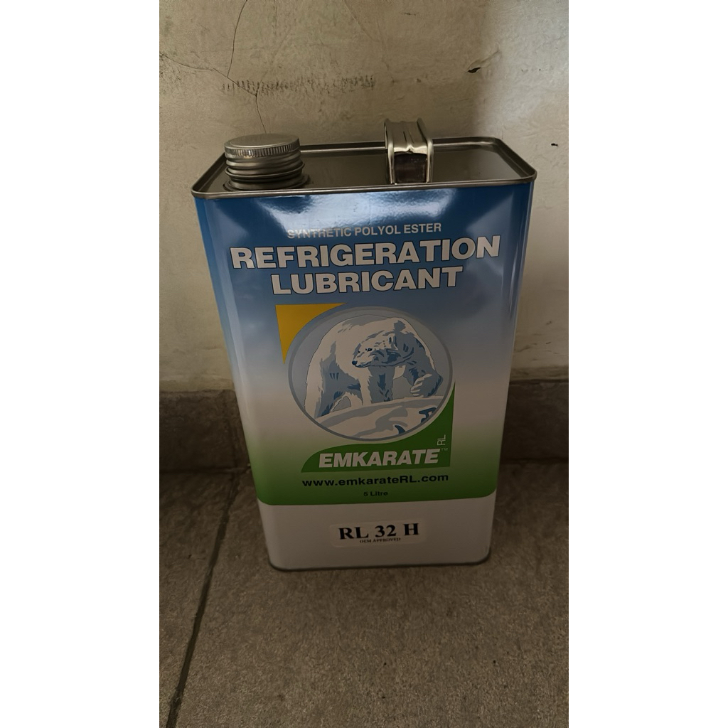 Jual OLI EMKARATE RL32H / RL32 5 LITER | OLI KOMPRESOR AC EMAKARATE ...