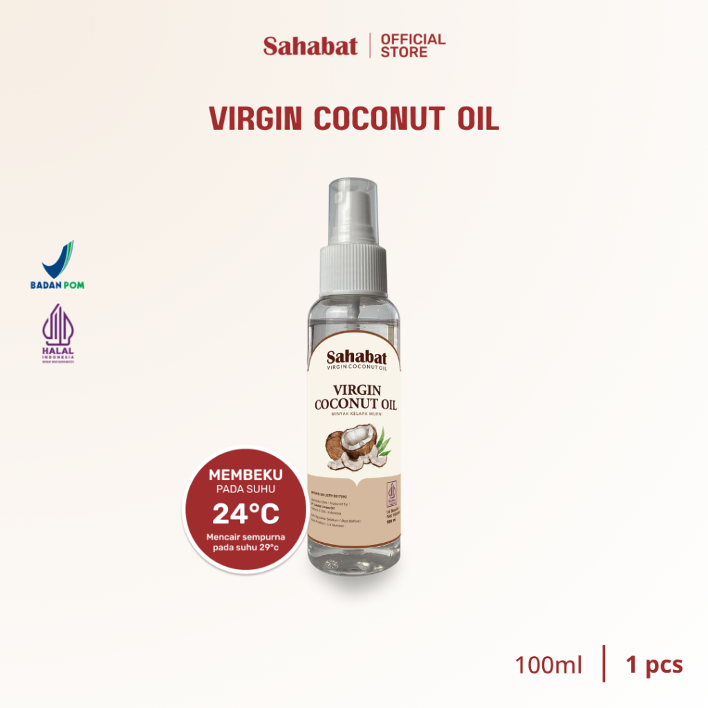 Jual Sahabat VCO Botol Pump 100ml | Shopee Indonesia