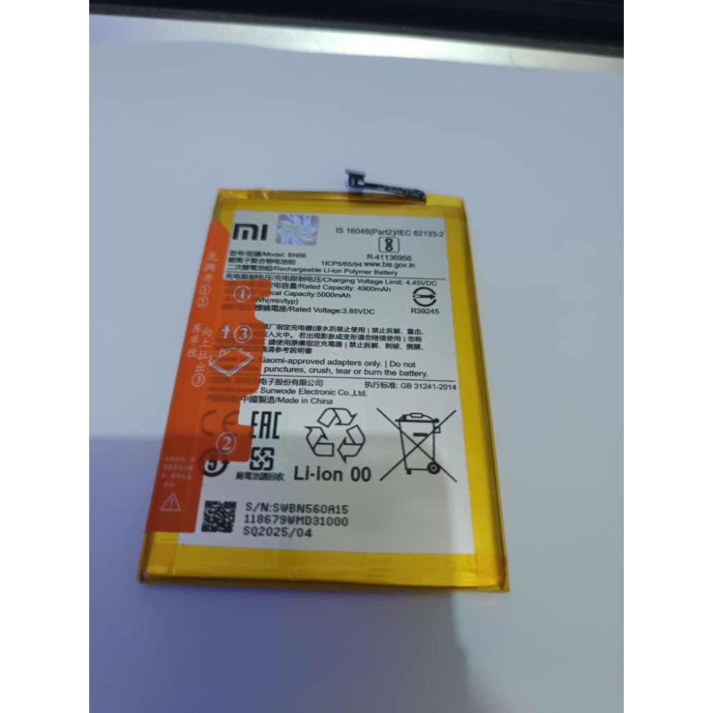 Jual BATREI BATREY HP POCO M2 PRO/ POCO C3 KODE BN56 ORI 99% BERGARANSI ...