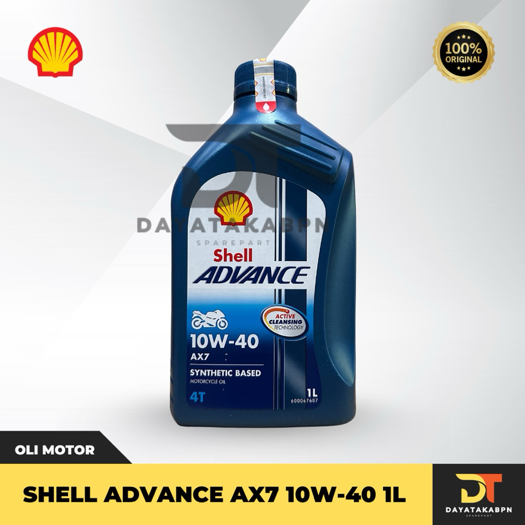 Jual Oli Shell Advance AX7 10W-40 (1L) | Shopee Indonesia