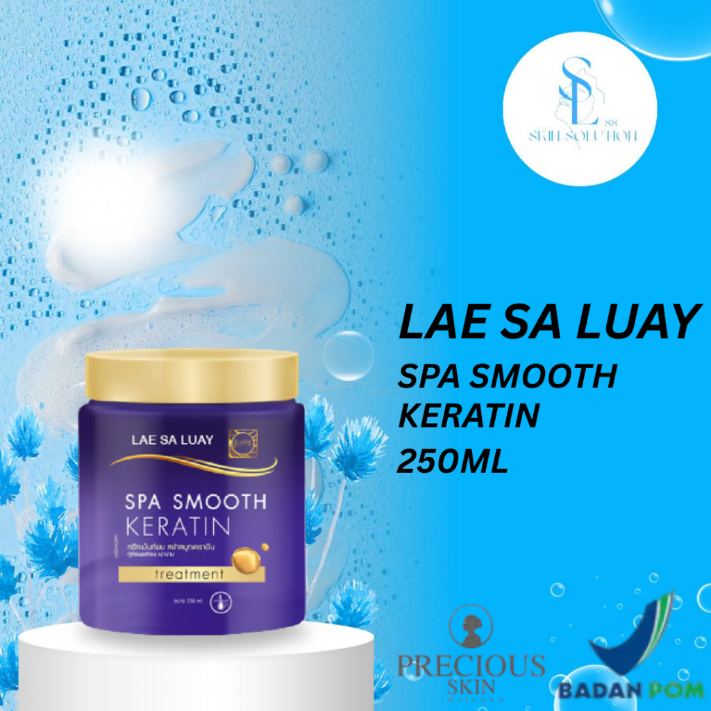 Jual Masker Rambut Lae Sa Luay Hair Spa Smooth Keratin 250g / Hair Mask ...