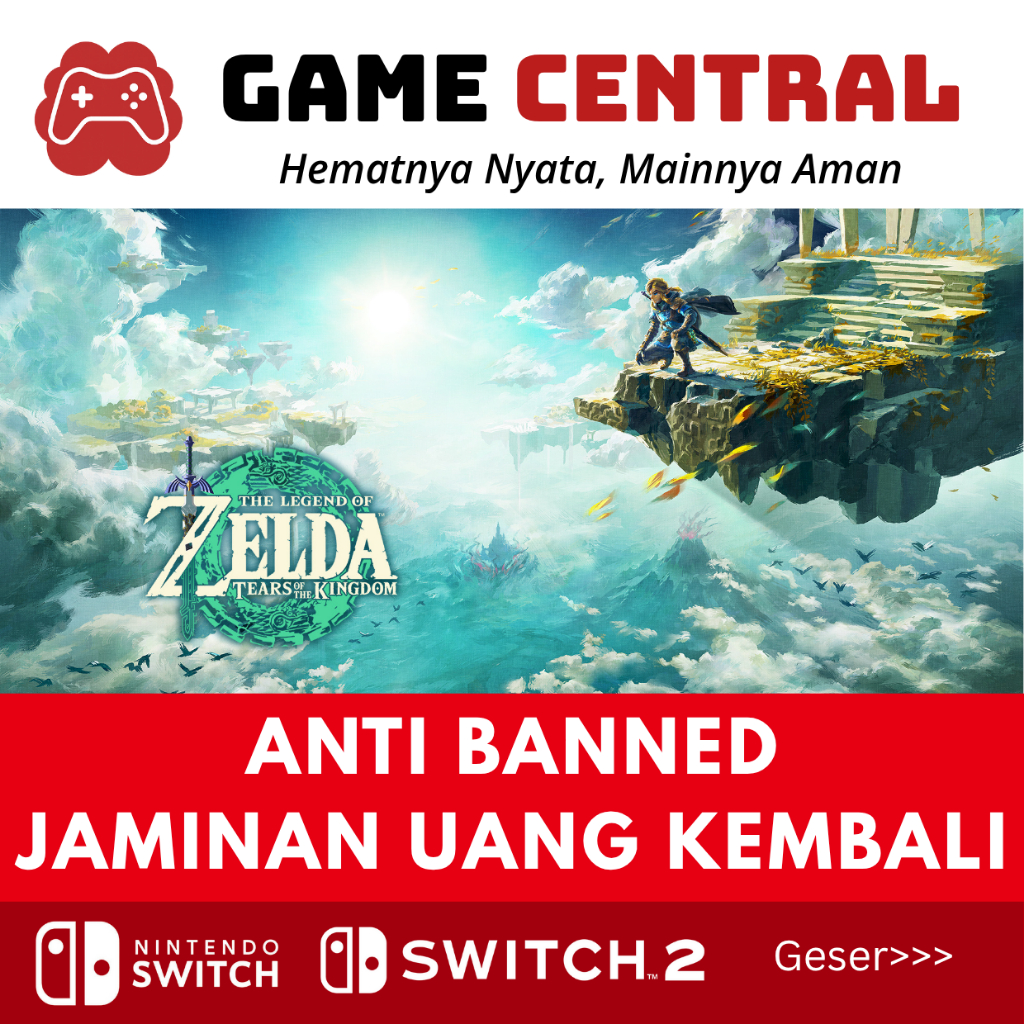 Jual The Legend Of Zelda : Tears of The Kingdom | Zelda TOTK Digital ...