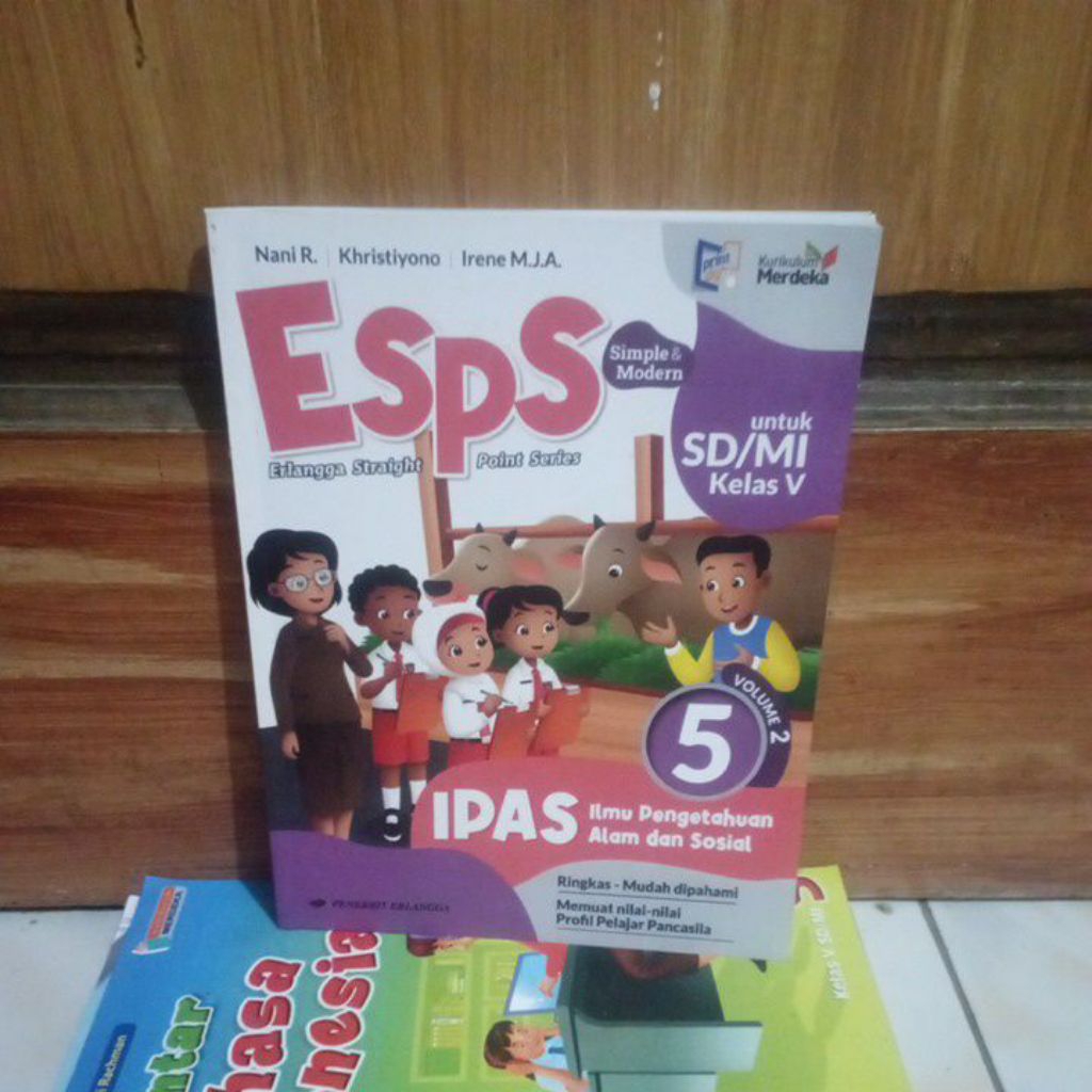 Jual original bekas ESPS IPAS Ilmu Pengetahuan Alam & Sosial volume 2 untuk SD kelas 5 Kurikulum ...