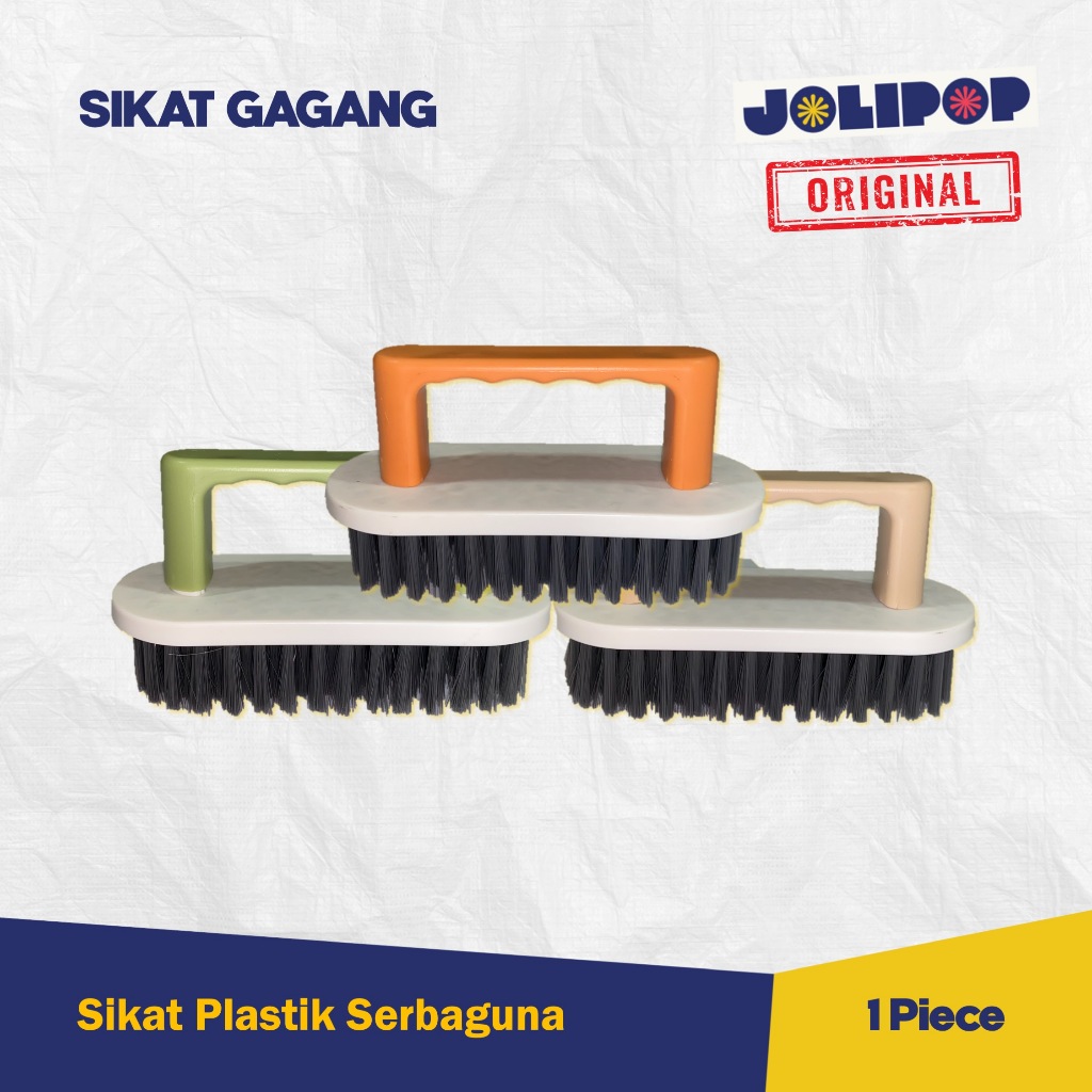 Jual Sikat Plastik Gagang Serbaguna / Bulu Halus / Premium / Sikat ...