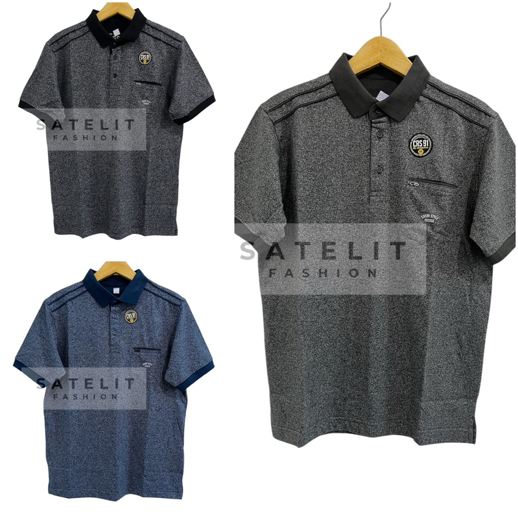 Jual Crs 91 Original Kaos Kerah Polo Pria Motif Poly Bintik SYROPEP ...