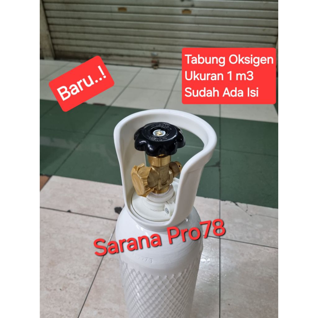 Jual Tabung Oksigen 1 m3 Sudah Termasuk isi Oksigen | Shopee Indonesia