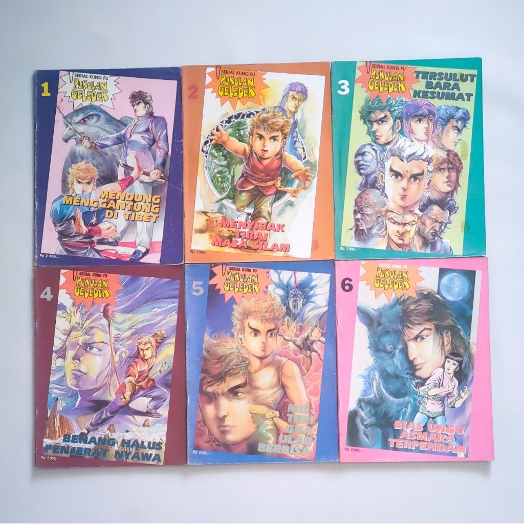 Jual Komik Silat Manhua cabutan - PUKULAN GELEDEK batch 1 | Shopee ...