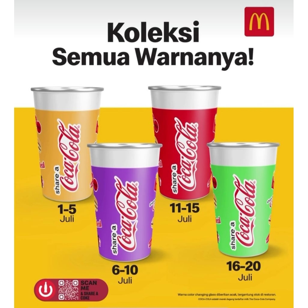 Jual Aneka Merchandise McD McDonald McDonalds McDonald's Original ...