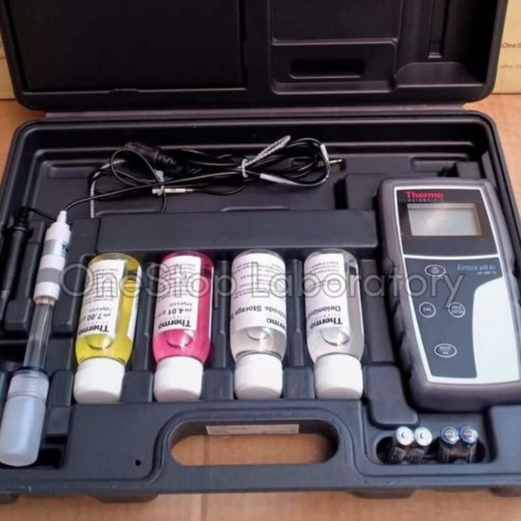 Jual EUTECH pH 6+ Portable pH meter pH 6PLUS handheld pH meter digital ...