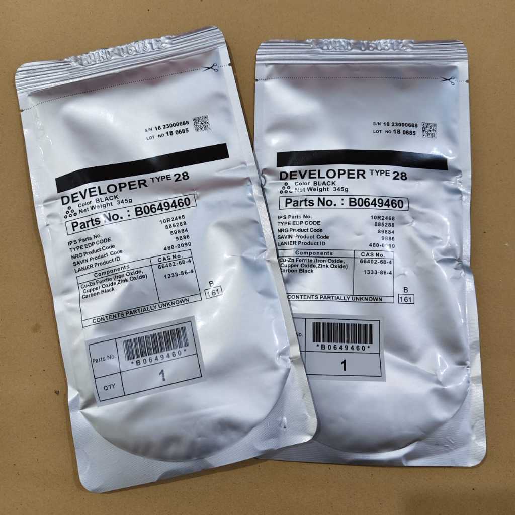 Jual Developer Stater Type 28 For RICOH MP 2000/2001/2501/2851/3351 ...