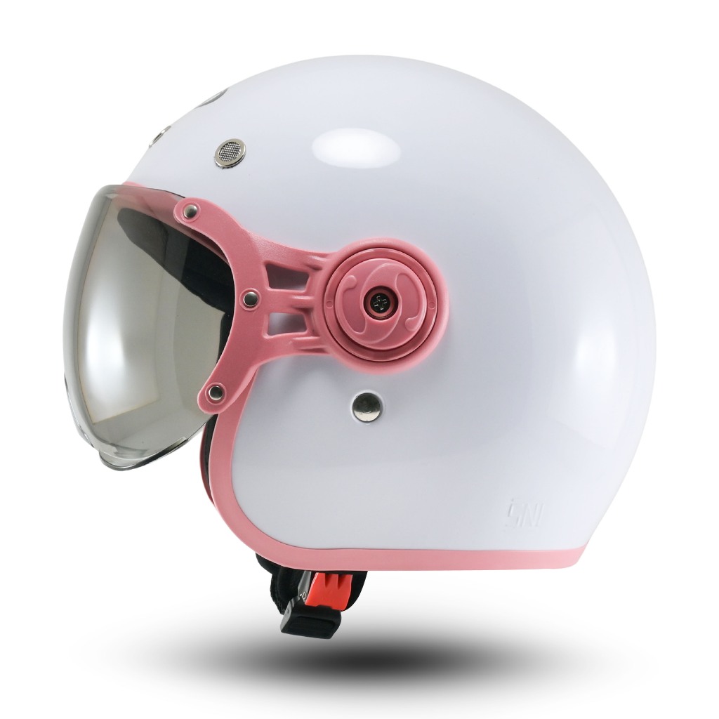 Jual Rsix Helm Retro Solid Kaca Pilot Terbaru Keren Kekinian Helm ...